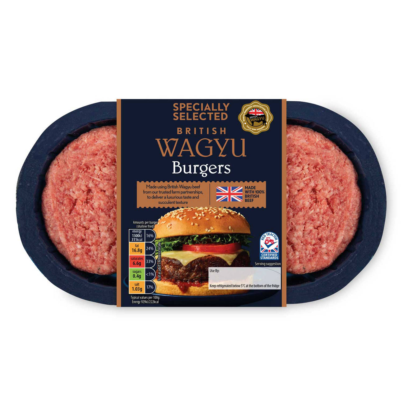 British Wagyu Beef Burgers | ALDI UK